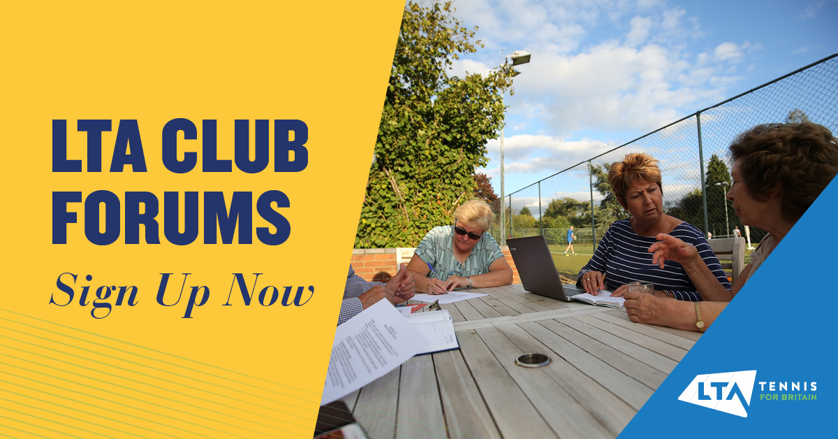 LTA 2020 Club Forum Webinars – Book Now – Yorkshire Tennis